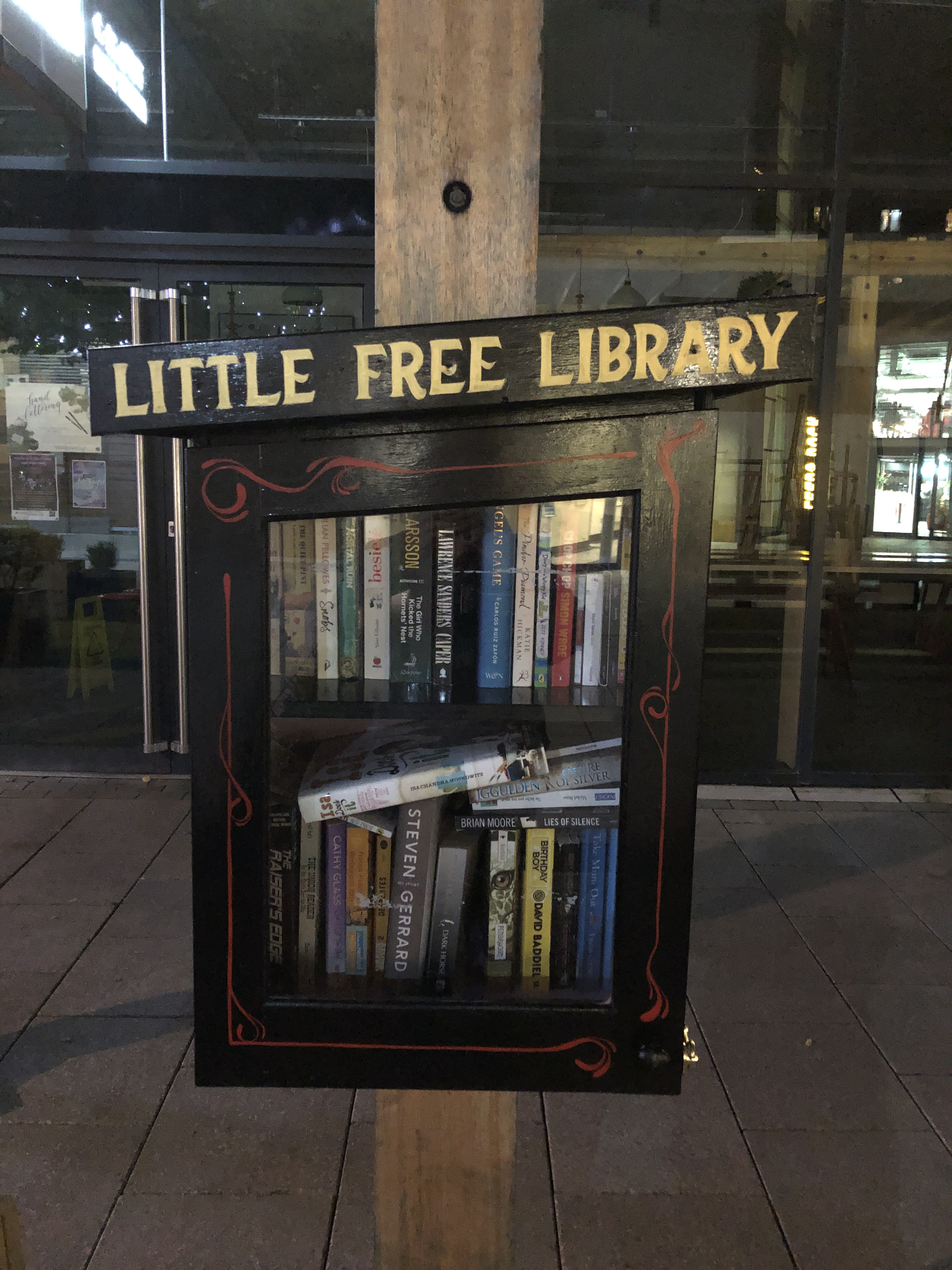 Little Free Library in Leeds Dock | LeedsBookClub